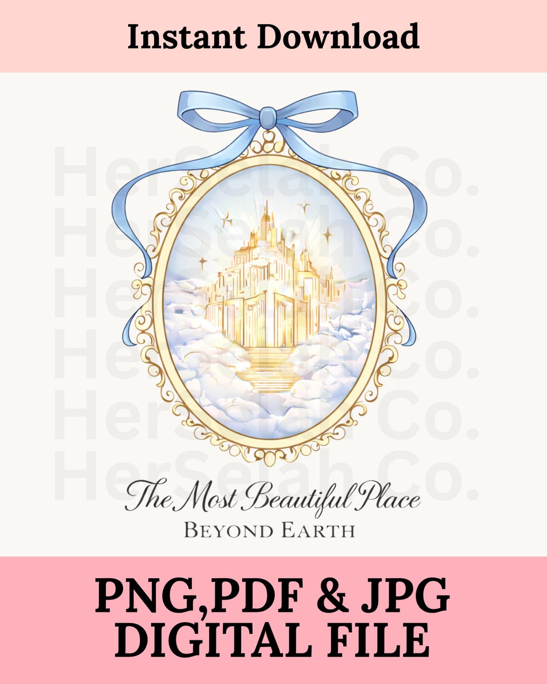 Vintage Frame Wall Art, Christian Coquette Bow PNG, Aesthetic Clipart ...