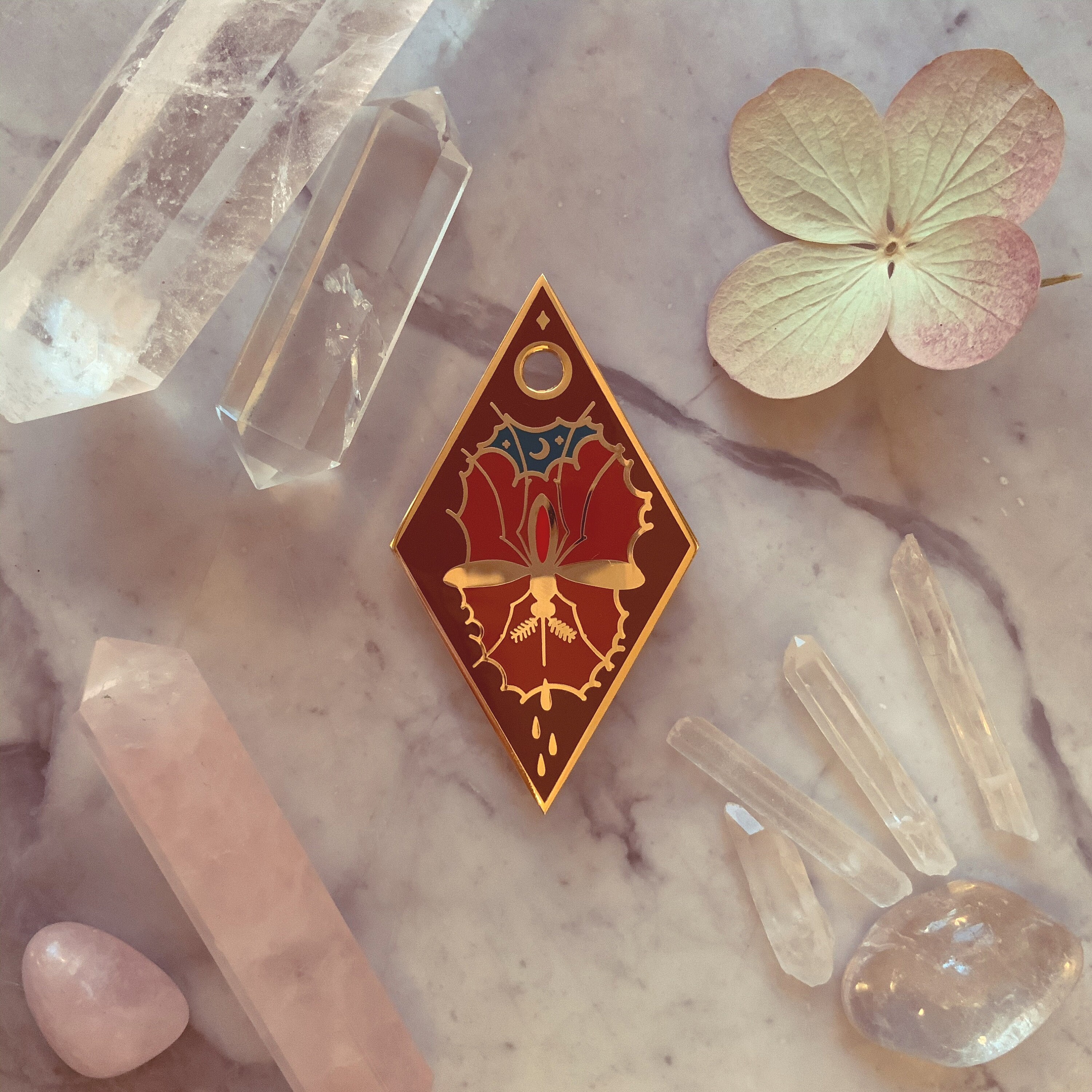 Tessera Oracle: the Mosquito a Hard Enamel Talisman & Amulet for ...