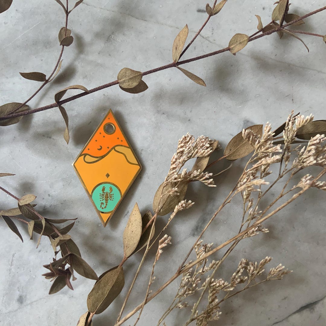 Tessera Oracle: the Scorpion - a Hard Enamel Talisman & Amulet for ...