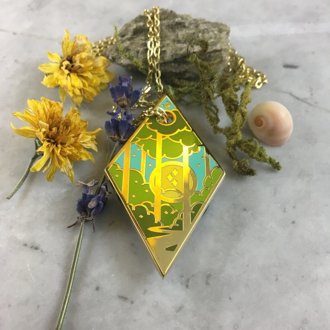 Tessera Oracle: the Path - a Hard Enamel Talisman & Amulet for ...