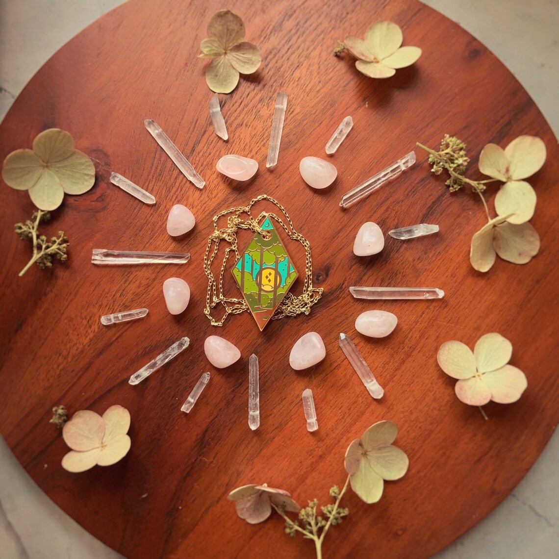 Tessera Oracle: the Path - a Hard Enamel Talisman & Amulet for ...