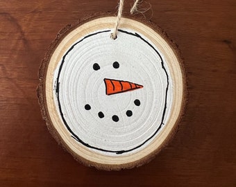 Paper Snowman Ornament - Etsy