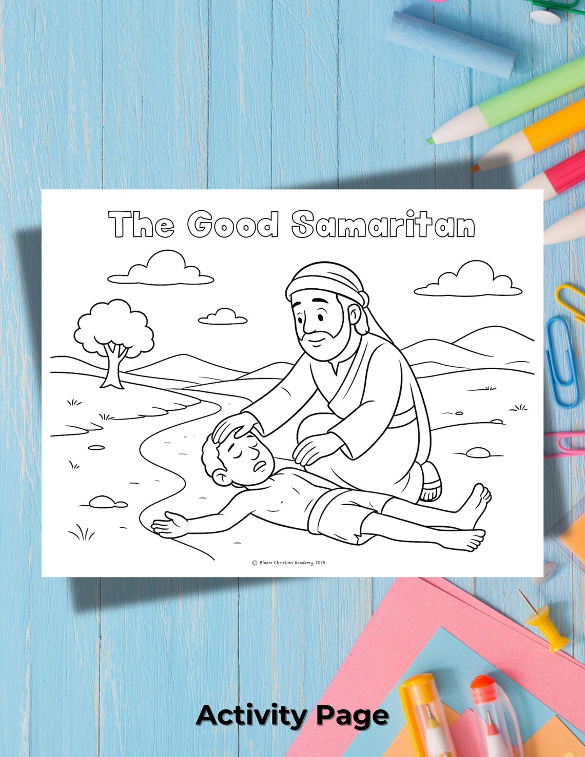 Good Samaritan Bible Lesson for Kids | Homeschool Lesson | Sunday ...