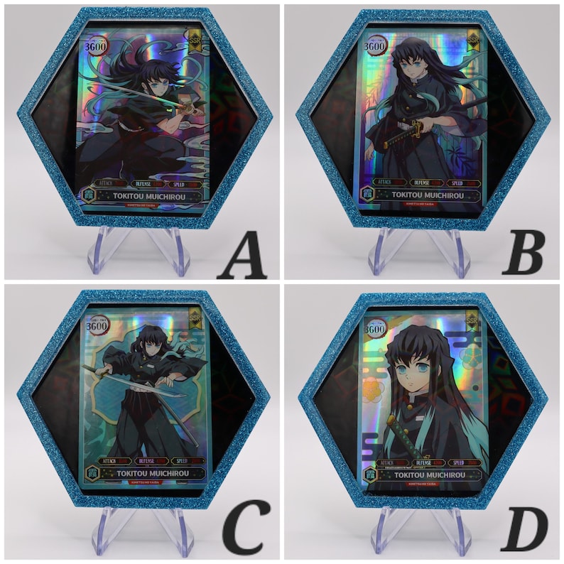 Demon Slayer Resin Drink Coaster - Etsy