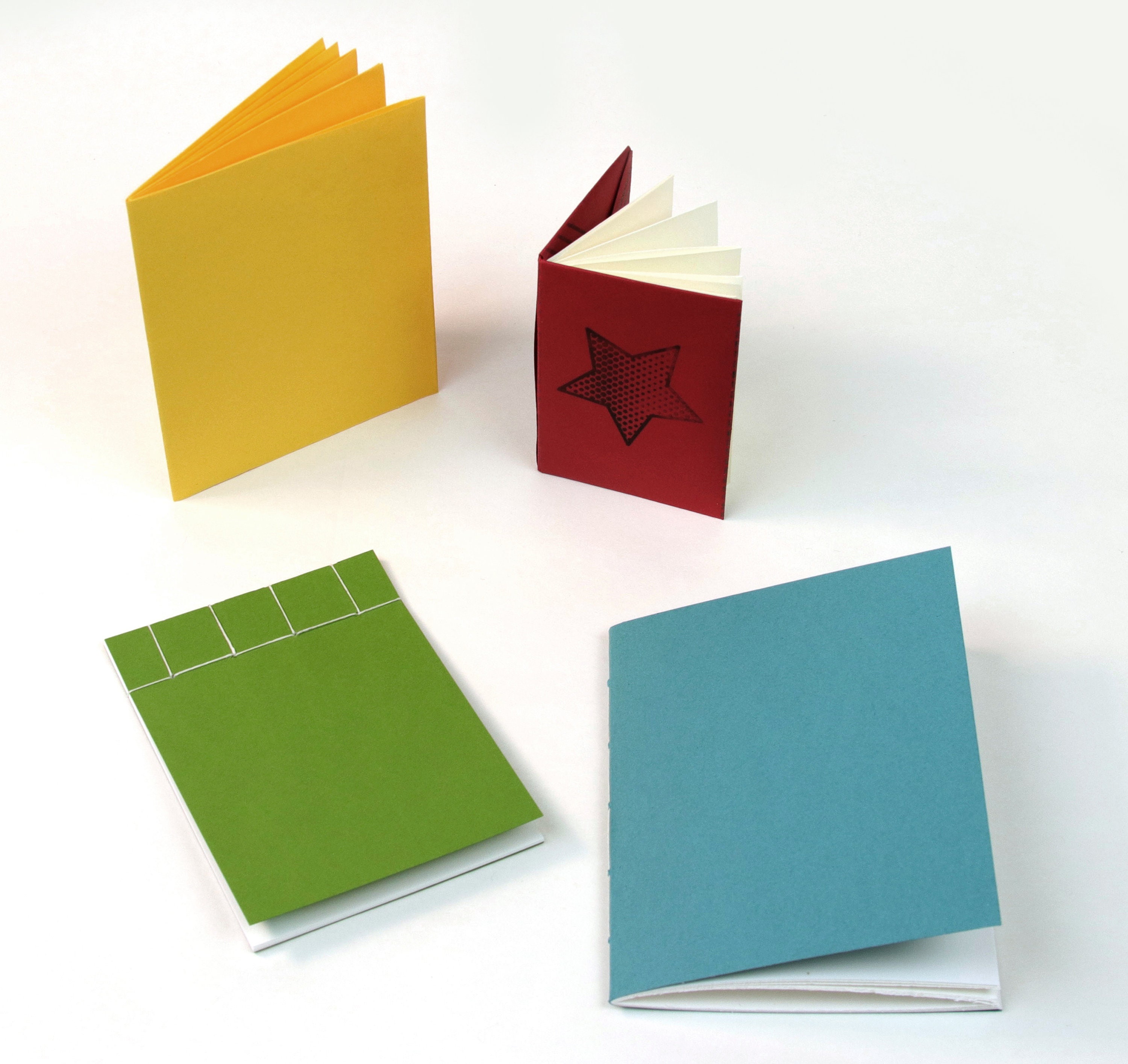 Pocket Bookbinding Kit – Sewn & Folded Mini Books - Etsy