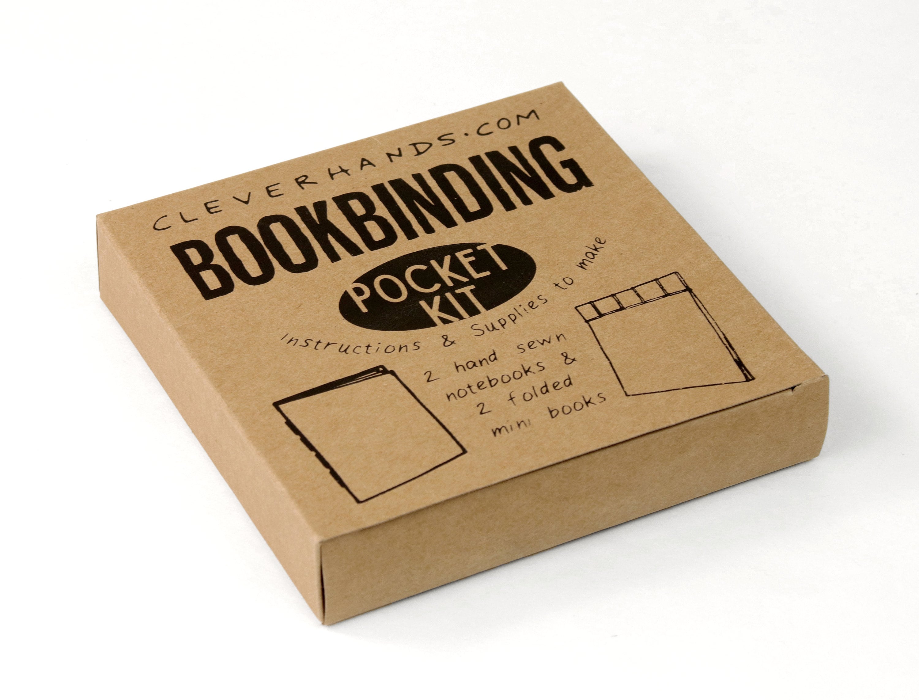 Pocket Bookbinding Kit – Sewn & Folded Mini Books - Etsy