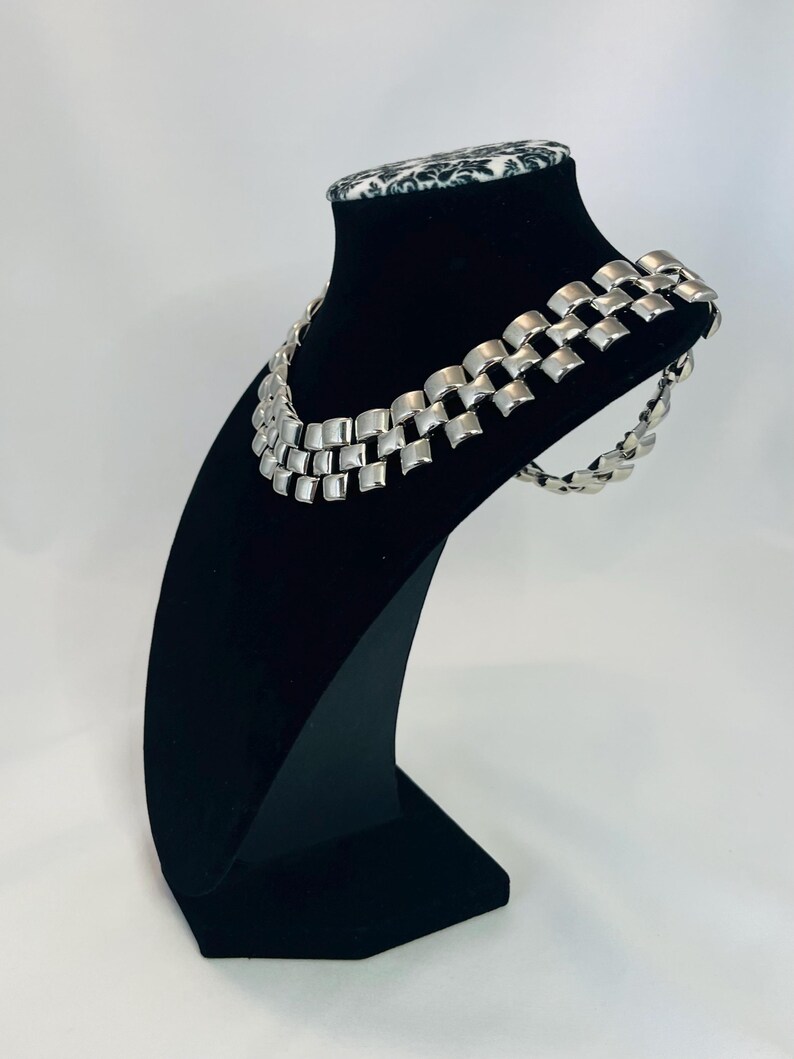 Vintage Nina Ricci for Avon Silver Tone Link Necklace | 90s Designer ...