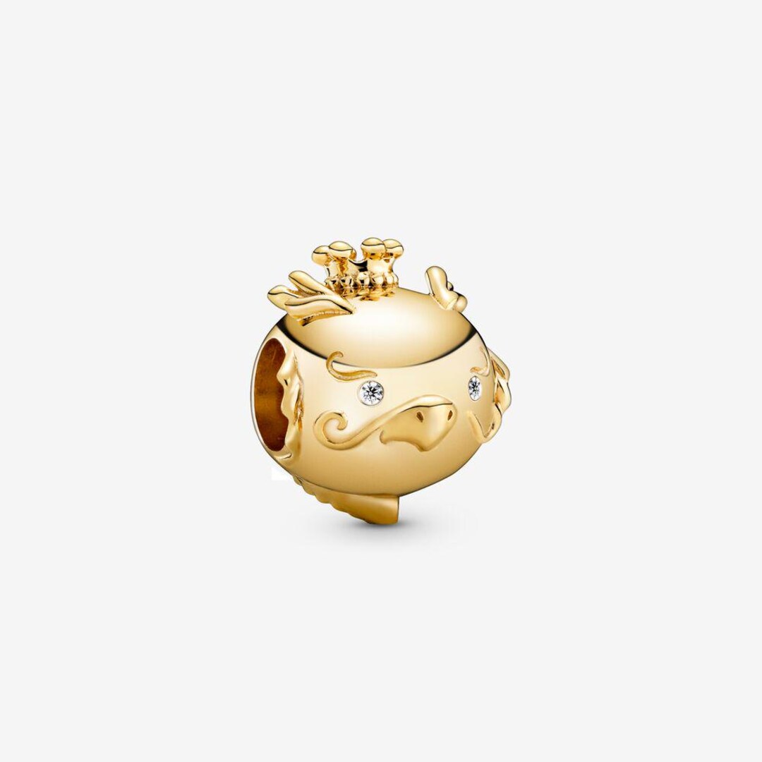 Pandora Shine Zodiac Shining Dragon Charm - Etsy