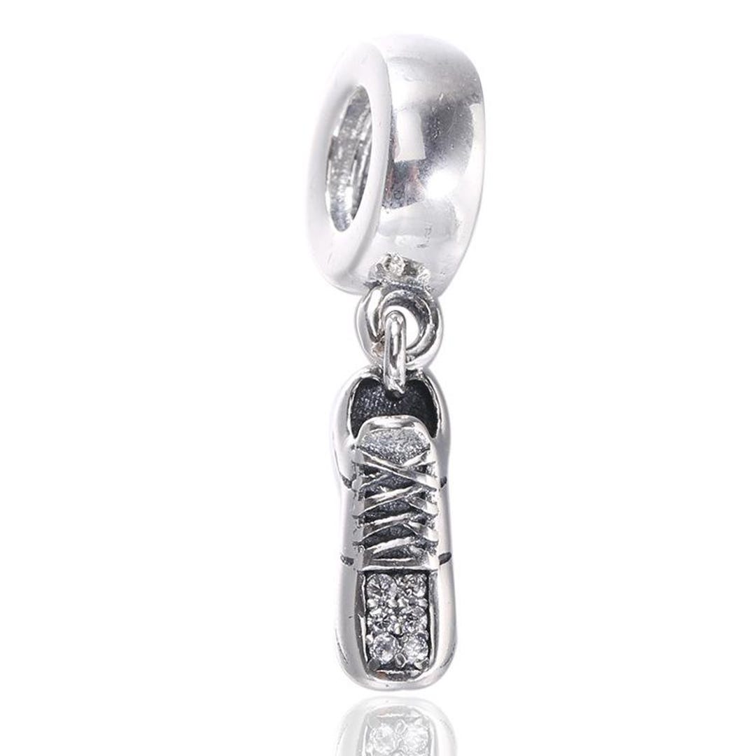 Pandora 'I LOVE TO RUN' Running Shoe Dangle Charm - Etsy
