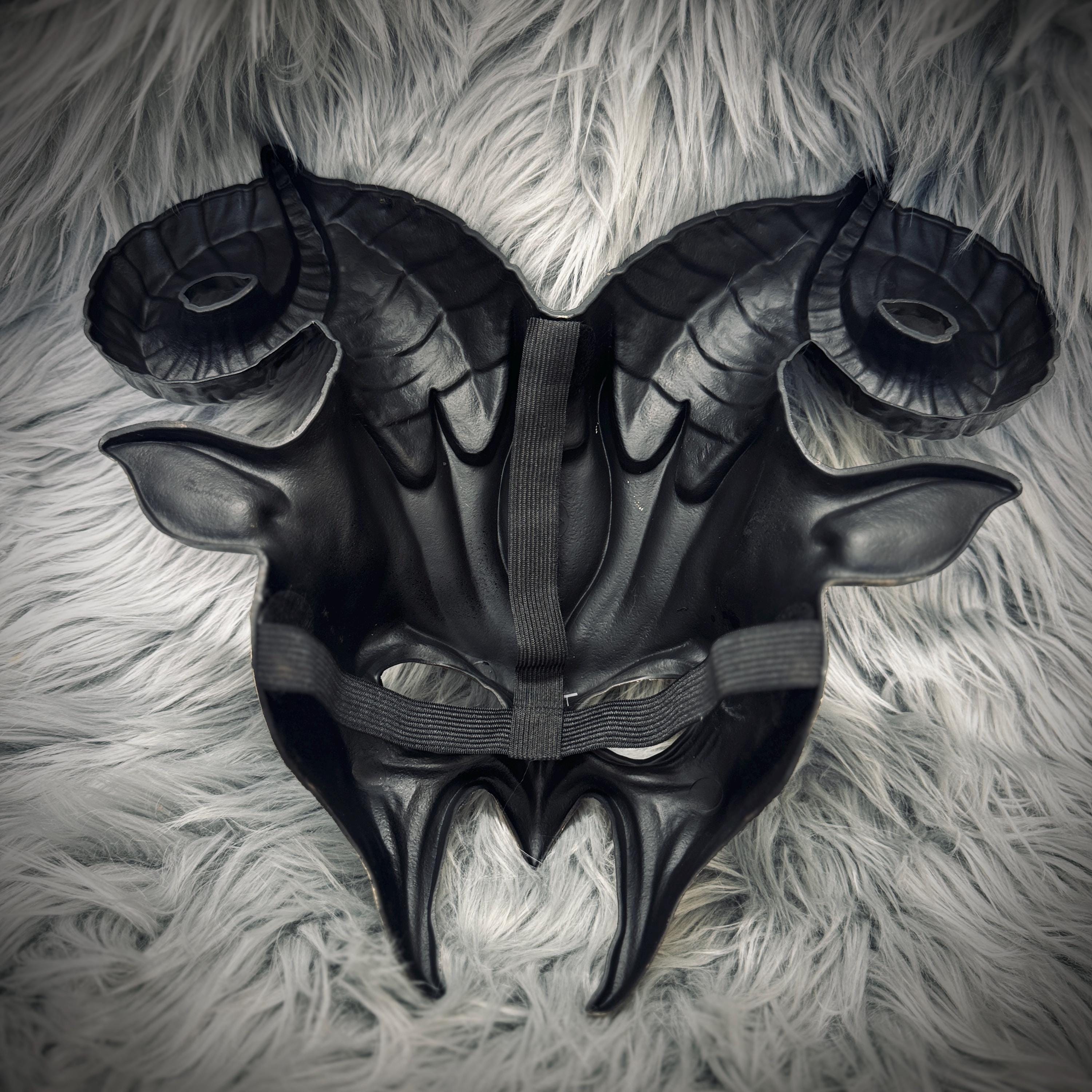 Gold Krampus Devil Demon Horn Goat Masks for Couple : Halloween ...