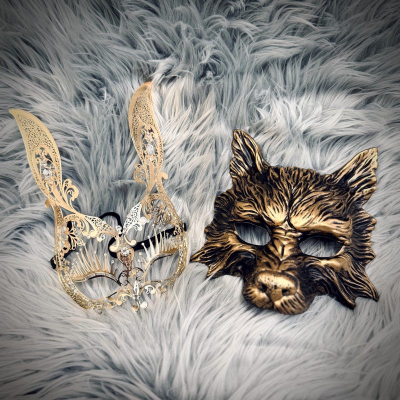 Masquerade Wolf Costume - Etsy