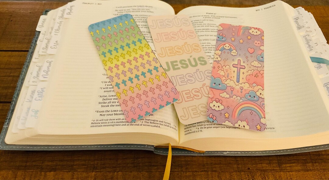 Bookmarks Faithed Bases Kawaii Collection - Etsy