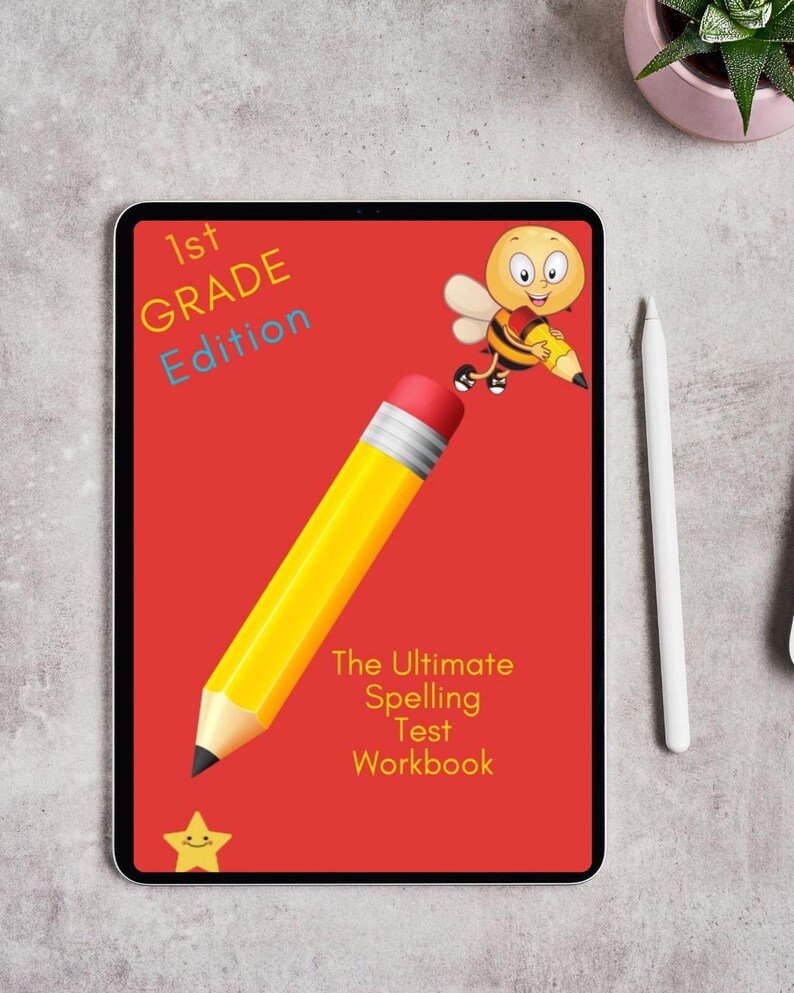 1st Grade Spelling Workbook | 365 Days of Spelling Tests | Homeschool ...
