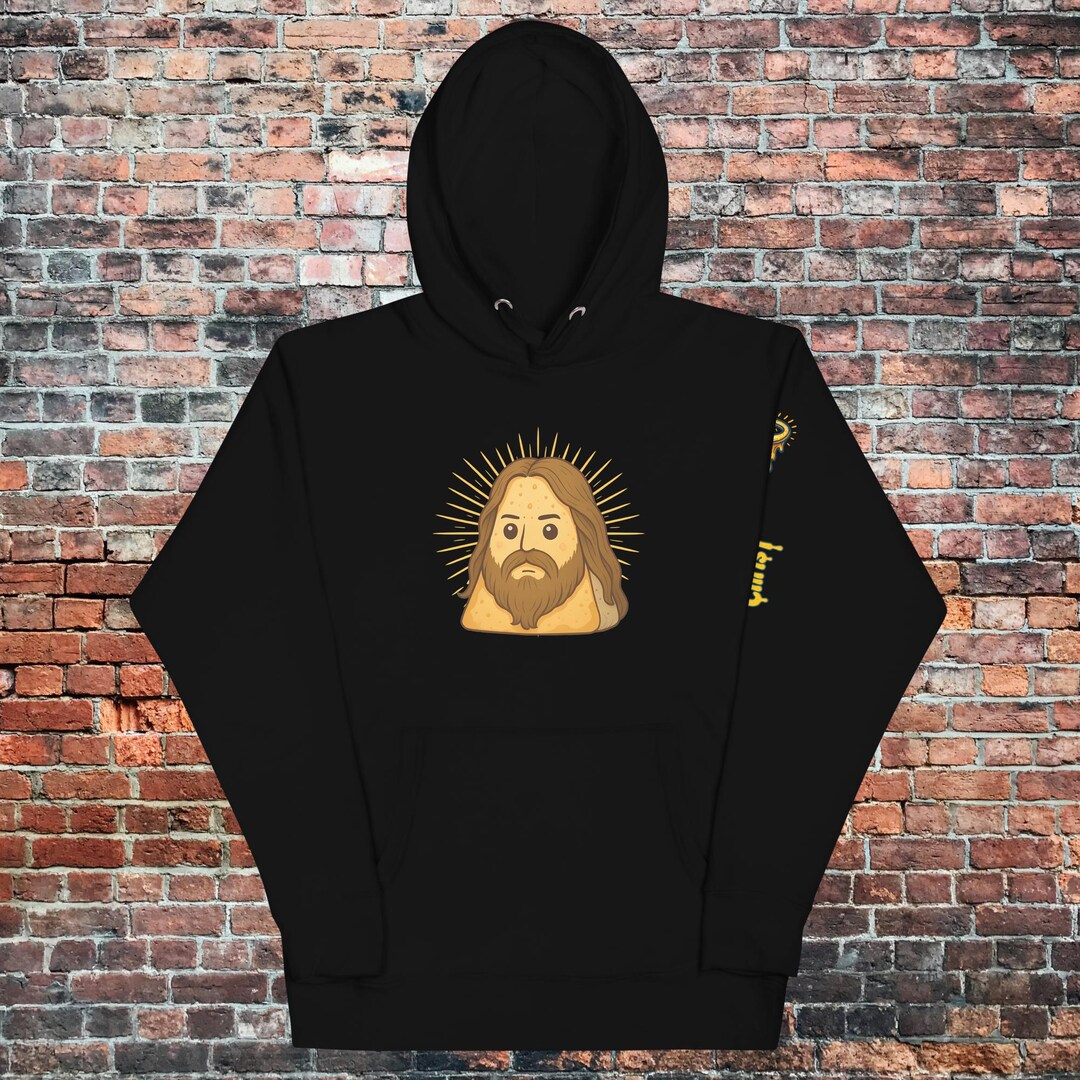 Cheesus Christ Hoodie | Leader Edition | Funny Cult Parody Sweatshirt ...