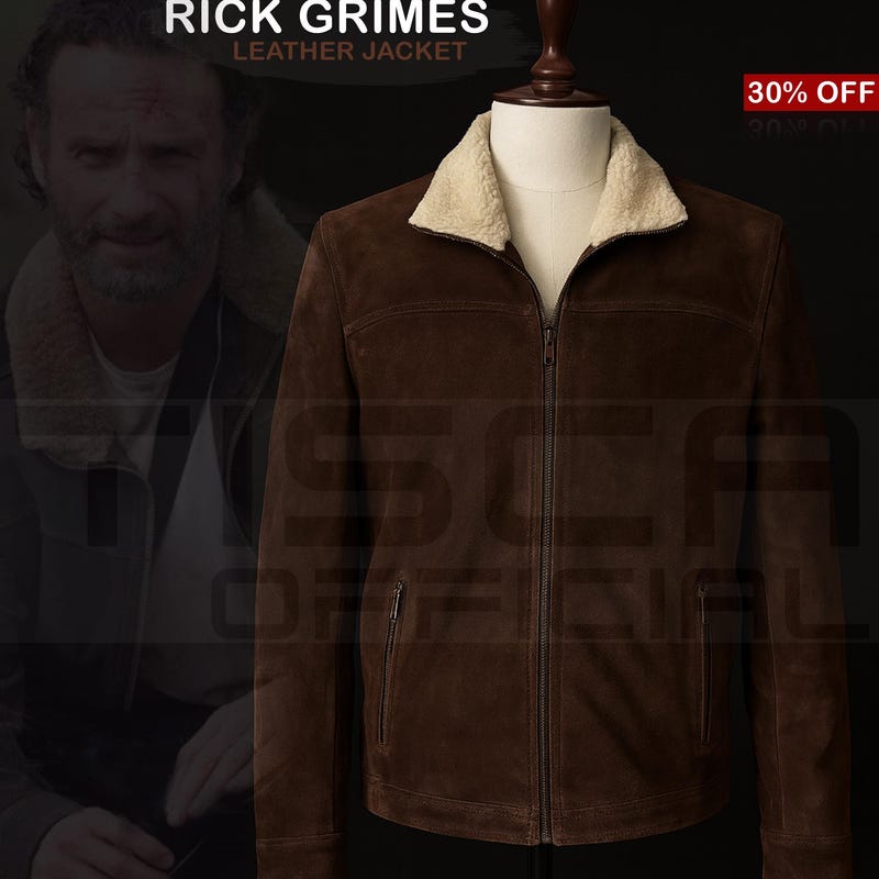 Rick Grimes Jacket - Etsy