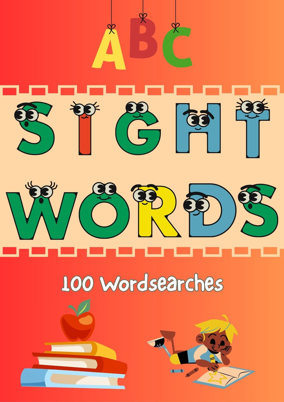 100 Basic Sight Words Wordsearches Booklet/printables - Etsy