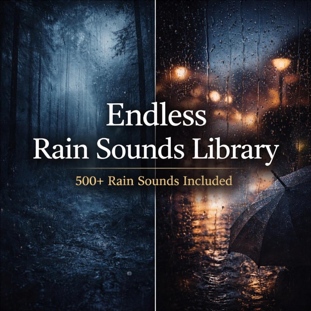 Rain Sounds for Deep Sleep & Calm | 500+ Royalty Free Rain Audio ...