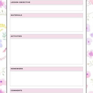 Teacher Planner 2025 | Printable Teacher Binder | Lesson Plan ...