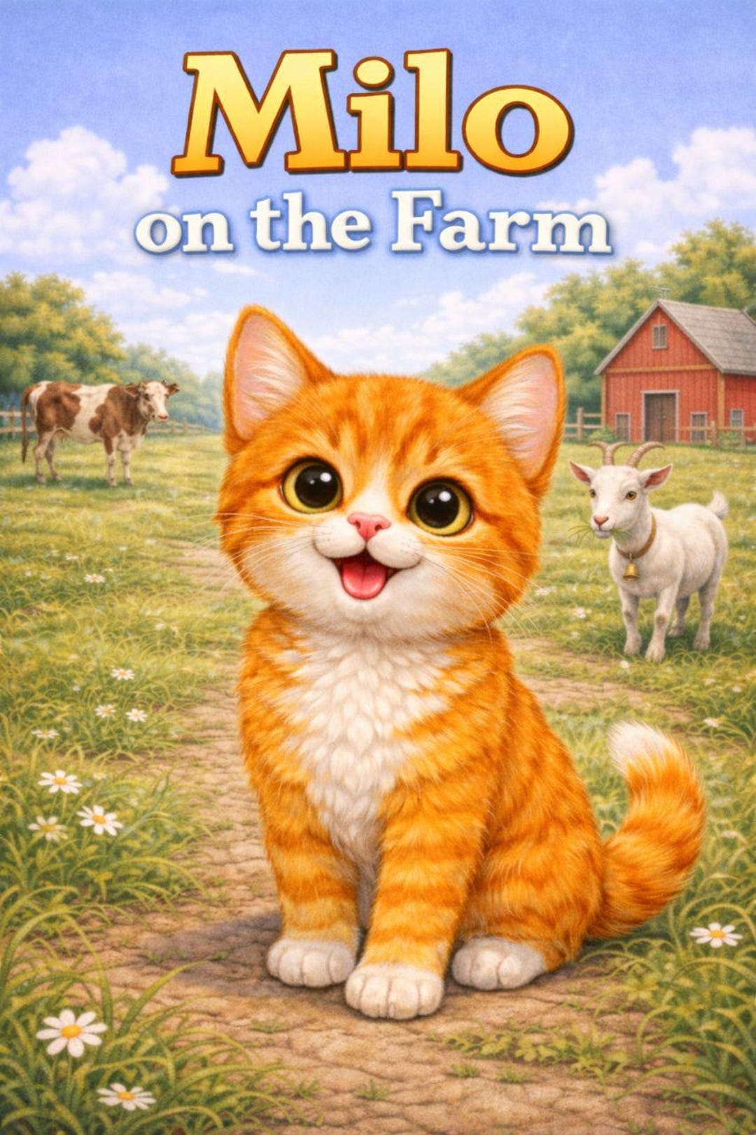 Milo on the Farm Printable | Kids Story Book & Coloring Pages for ...