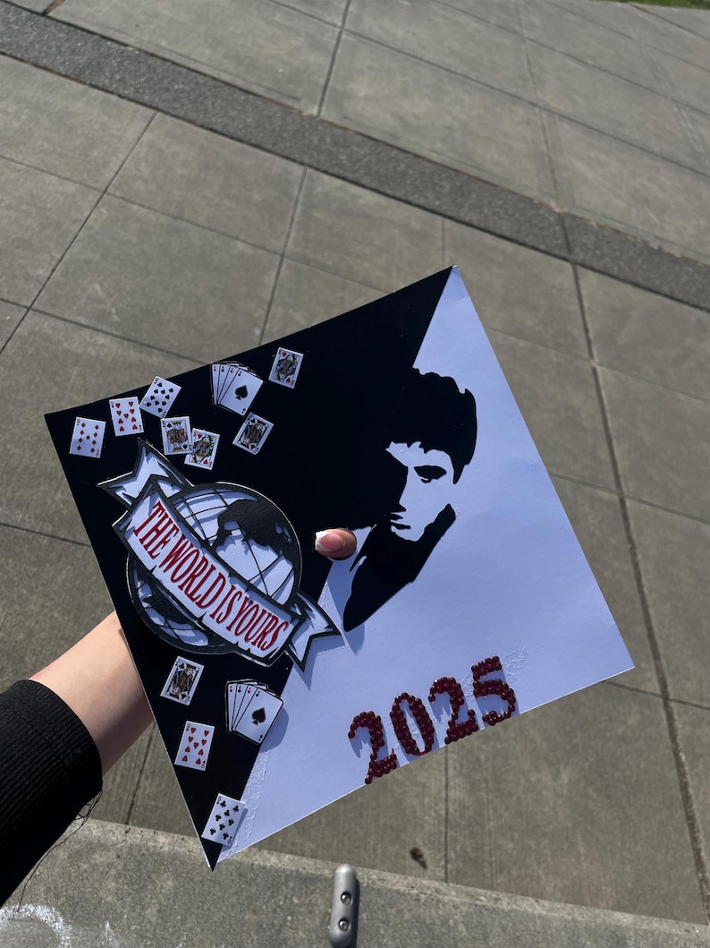 Scarface Graduation Cap Topper| Grad Season| High School| College|grad ...