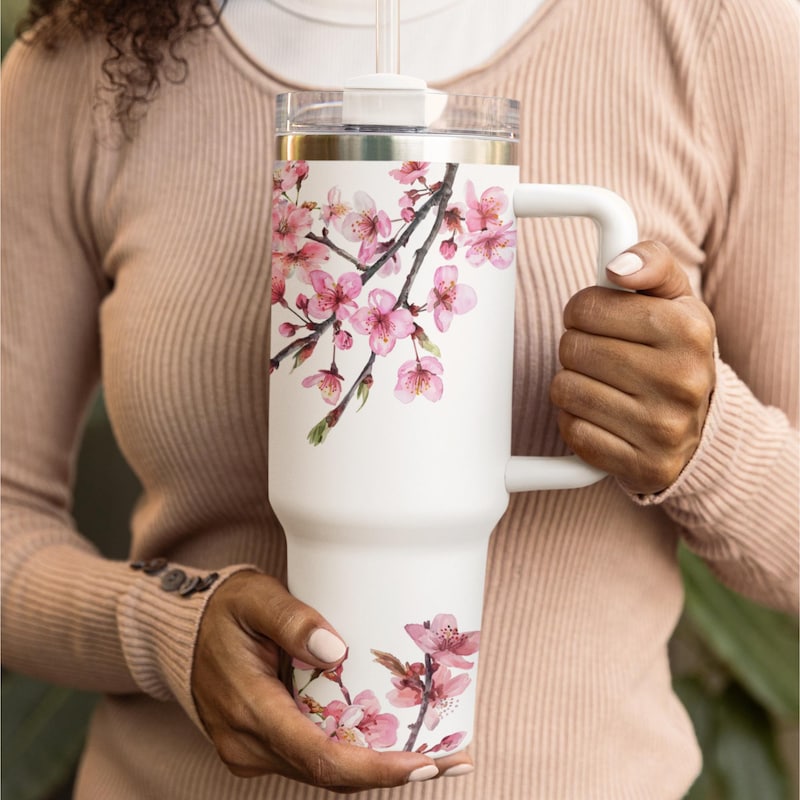 Cherry Blossom Stanley Cup - Etsy