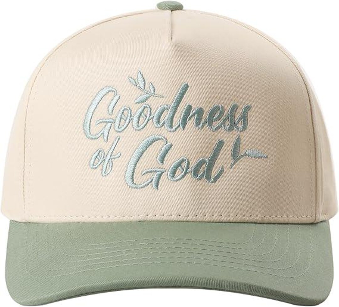 Goodness of God Hat Embroidery Design, Christian Faith Cursive Machine ...