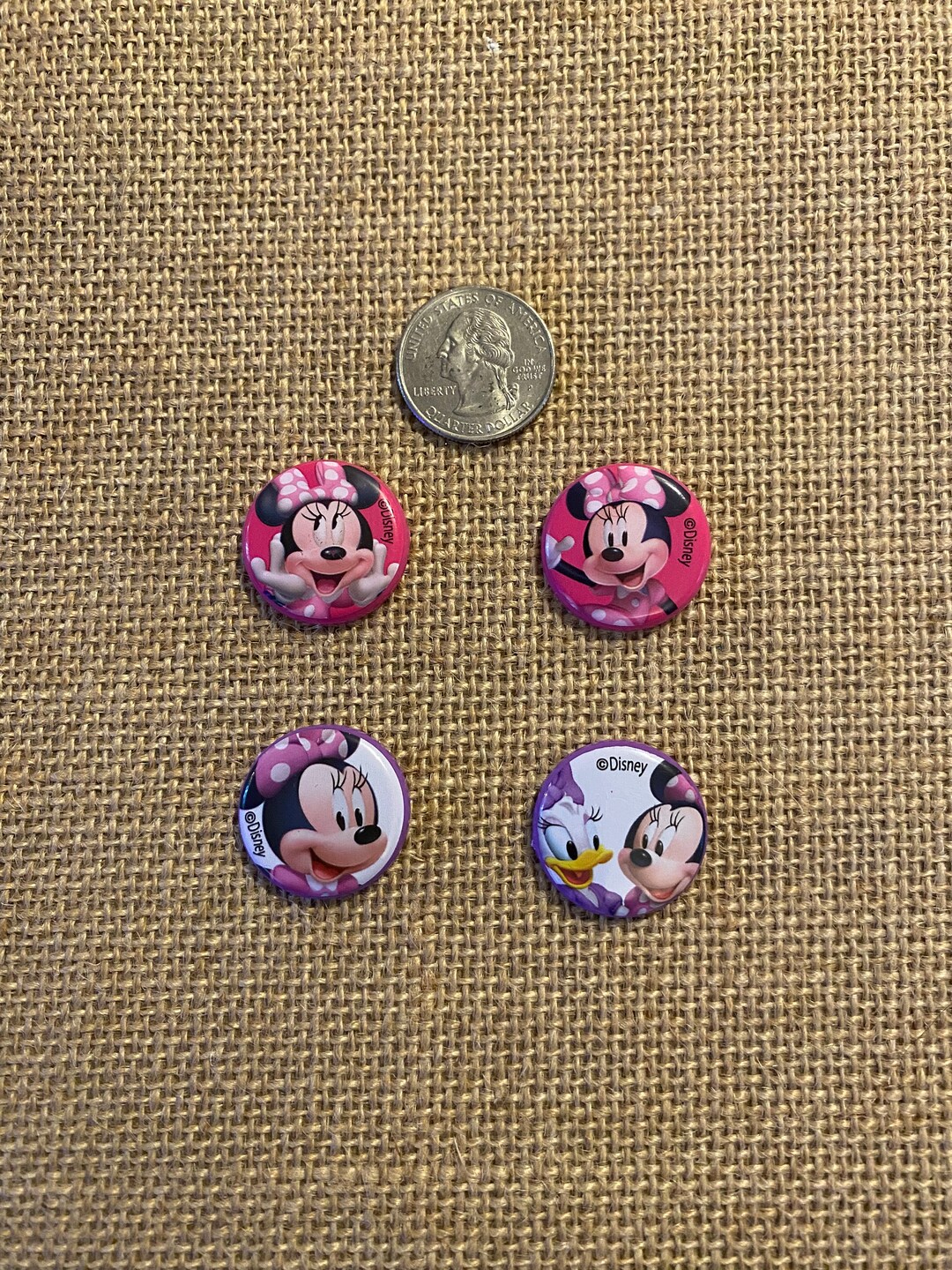 Minnie Mouse Magnets Set of 4 - Etsy