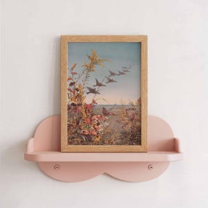 Vintage Country Wall Art: Cottage Core Bird Print (digital Download) - Etsy