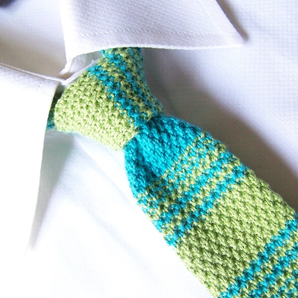 Hand Knit Bow Tie - Etsy