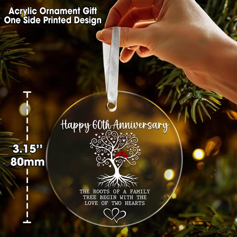 60th Wedding Anniversary Stone Gift,diamond Wedding Anniversary,60th ...