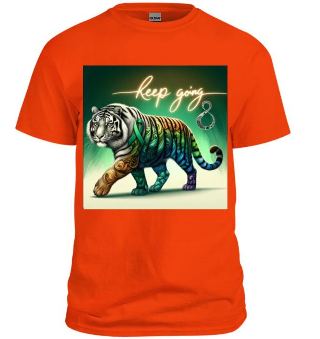 Mental Health Awareness, Tiger, Tshirt, Graphic Tshirt, Inspirational ...