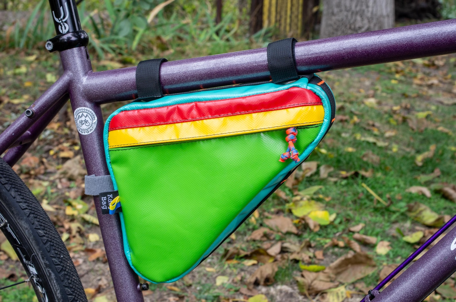 Mini Cycling Frame Bag for Bikepacking, Gravel, City Bike. Bike Frame ...