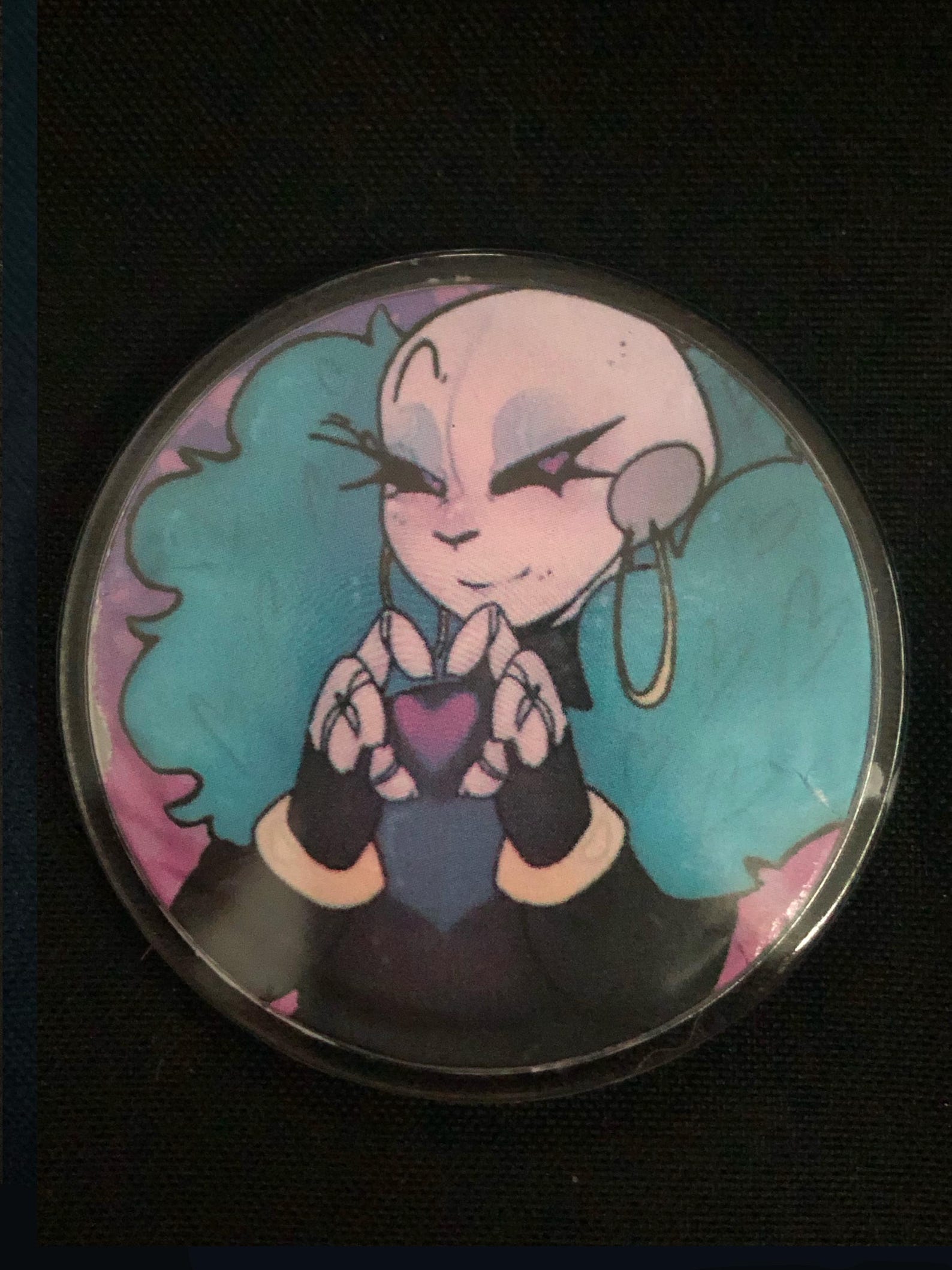 Underlust Sans Pin-back Pin - Etsy