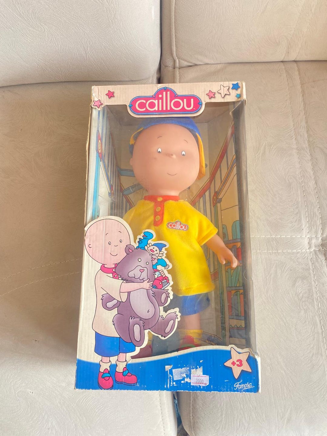 Vintage Caillou Plush Doll Singing Baby - Etsy