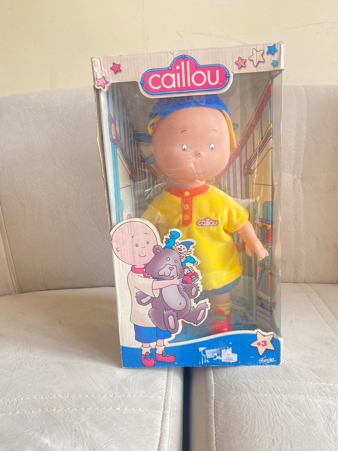 Vintage Caillou Classic Doll & Bath Time Vehicle 14 In - Etsy
