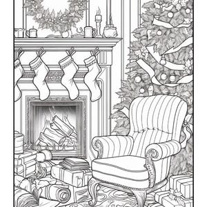 Christmas Magic Coloring Book for Kids & Adults - Etsy