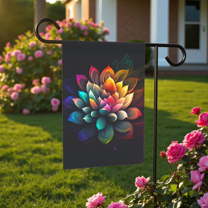 Lotus Art Banner - Etsy