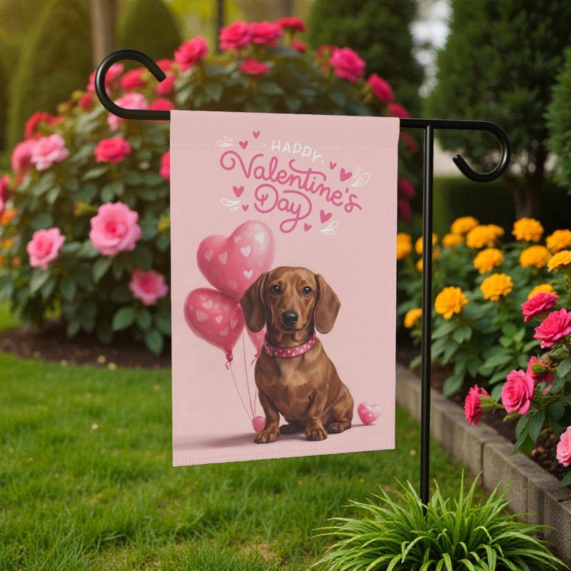 Dachshund Valentine Decor - Etsy