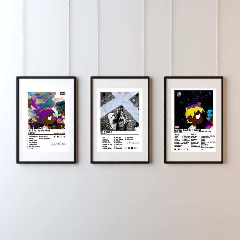 Lil Uzi Vert Cover Album Etsy 5015