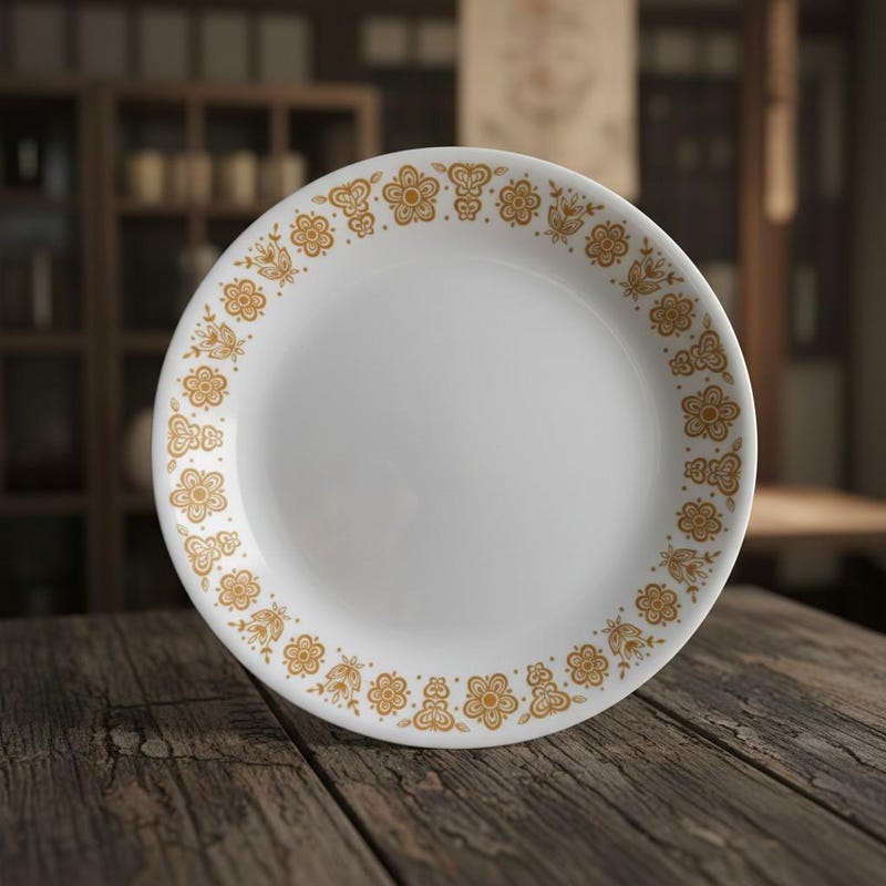 70s Style Dinner Plates - Etsy