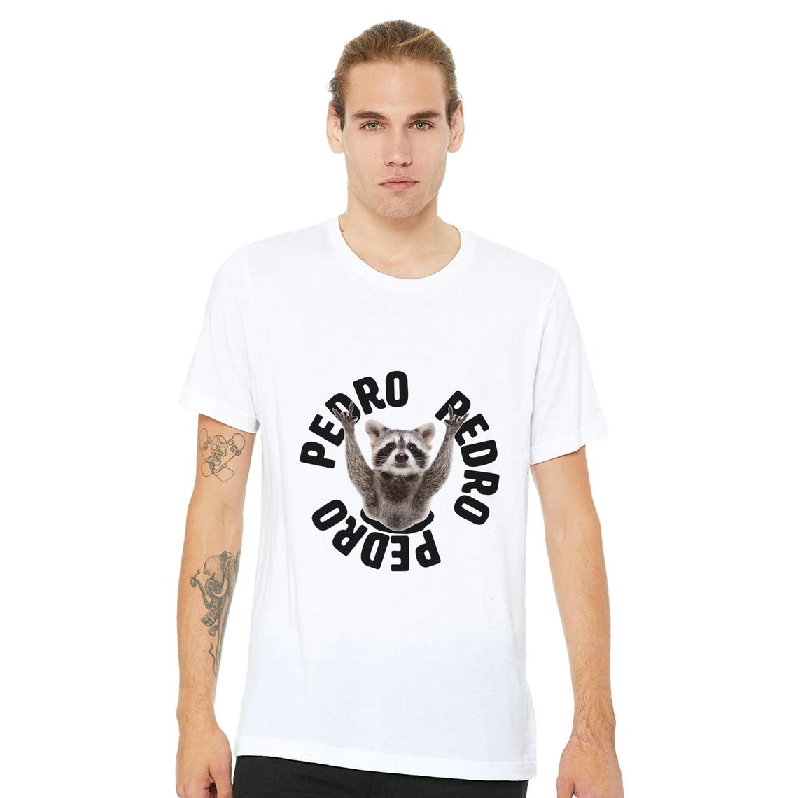Pedro Waschbär Meme T-Shirt - Raccoon TikTok Trend Shirt - Etsy.de