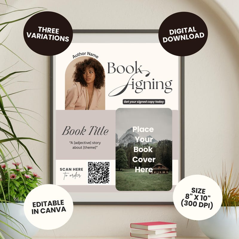 Author Book Table - Etsy