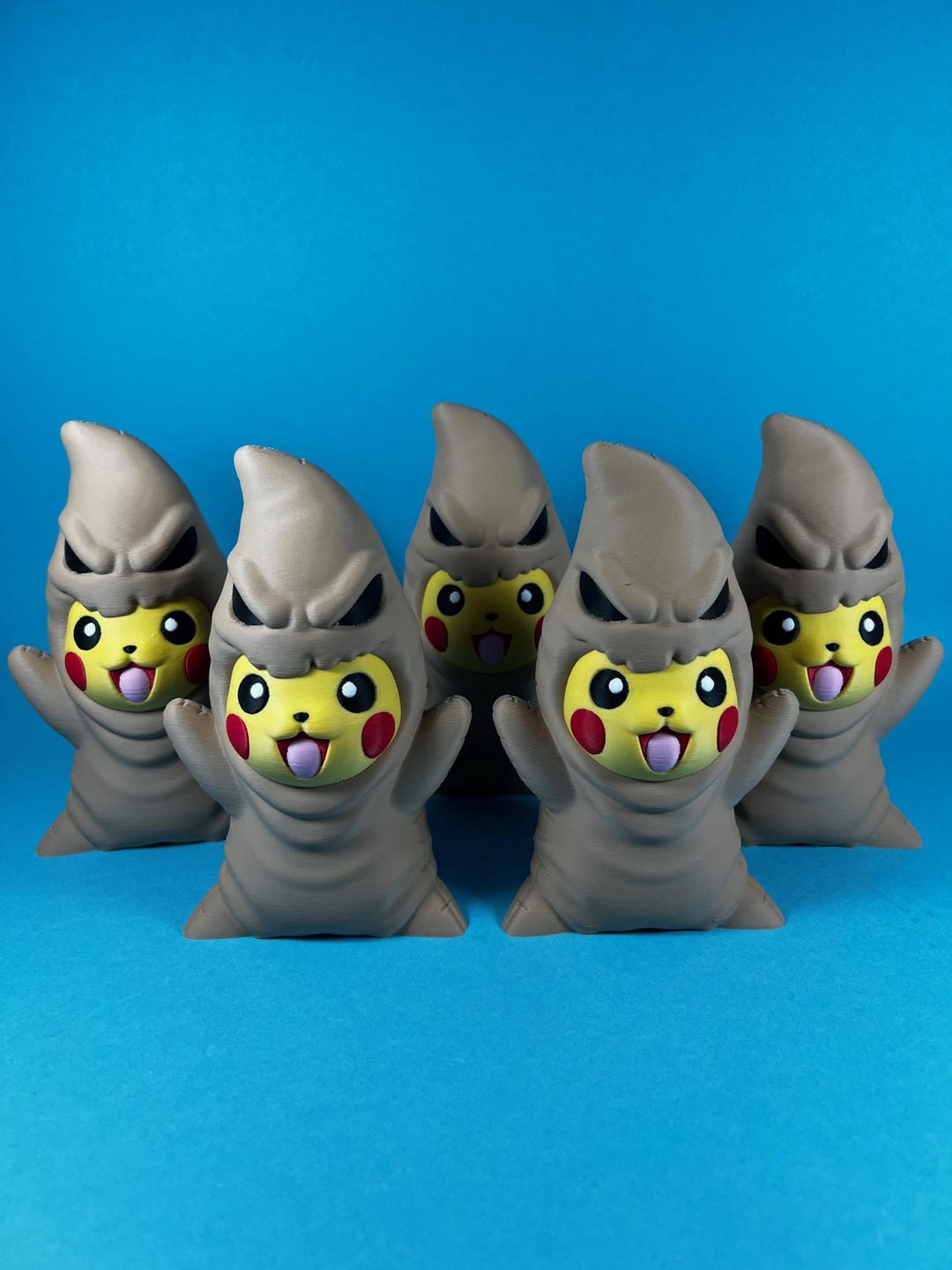 Pikachu as Oogie Boogie Nightmare Before Christmas Mask Screm Horror ...