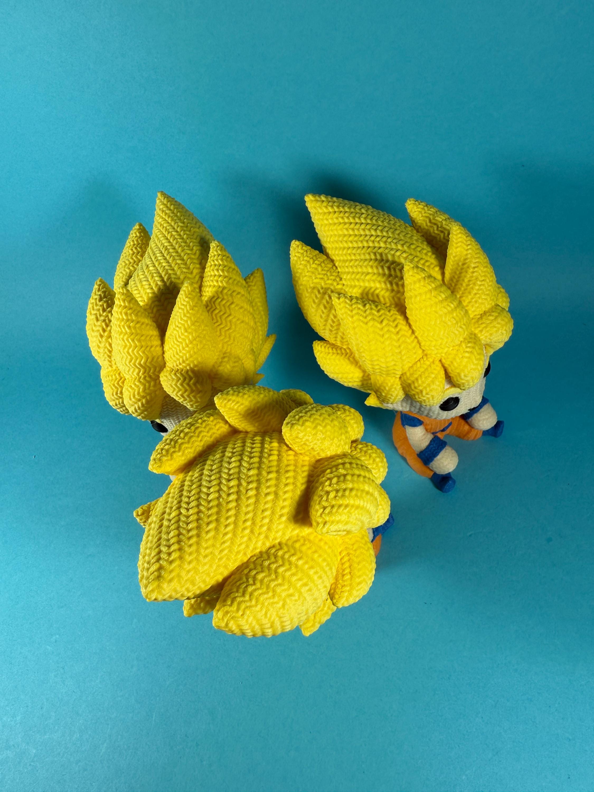 Son Goku Dragonball Gehäkelte Hartplastik Version Crochet Optik Fan ...