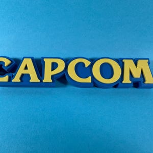 Sega Capcom Logo Street Fighter King Retro Gaming Nintendo Atari Ryu ...