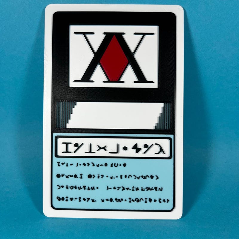 Hunter X Hunter License - Etsy