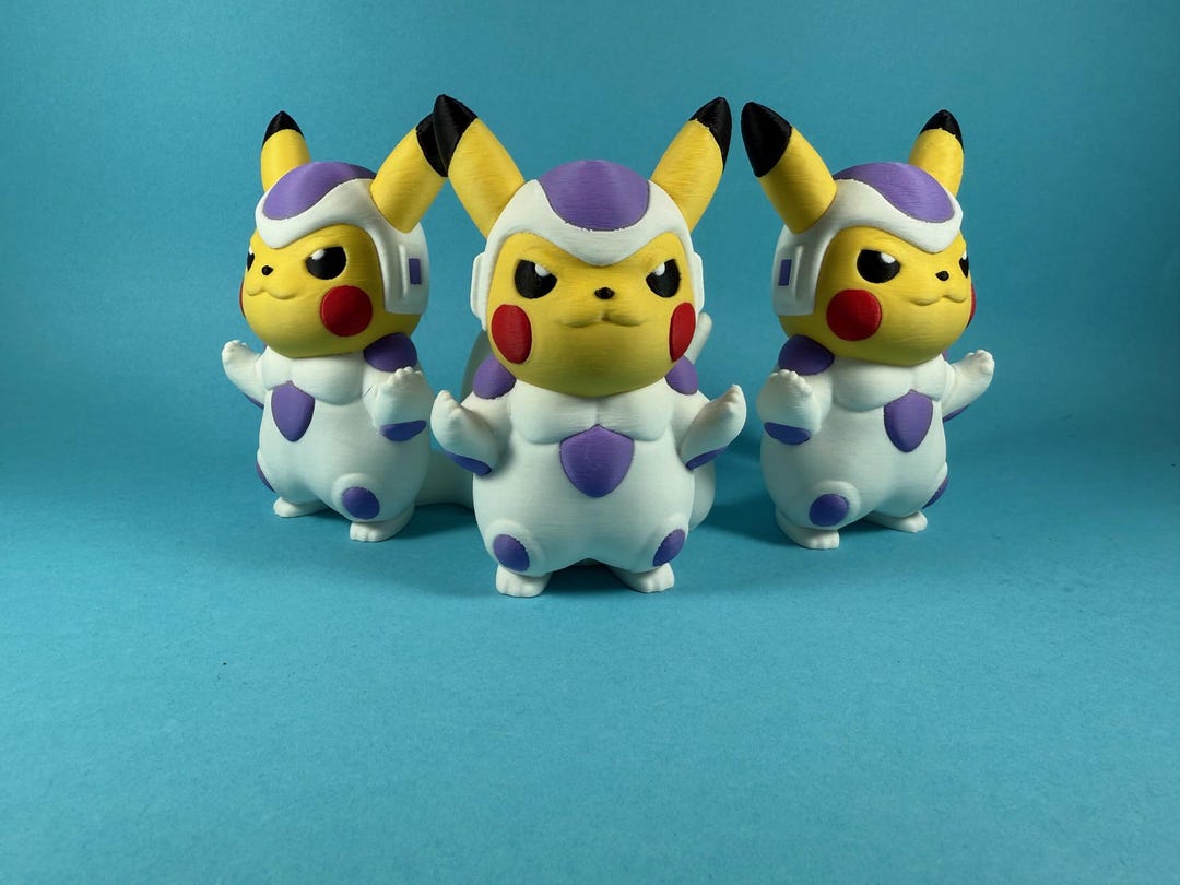 Pikachu as Frieza Crossover Figur Dragonball Pokemon Pokeball Sammlung ...
