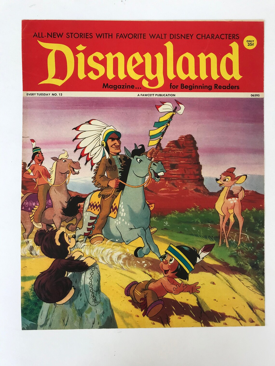 Disney Disneyland Vintage Magazine Cover Circa 1971 Framable Wall Art ...