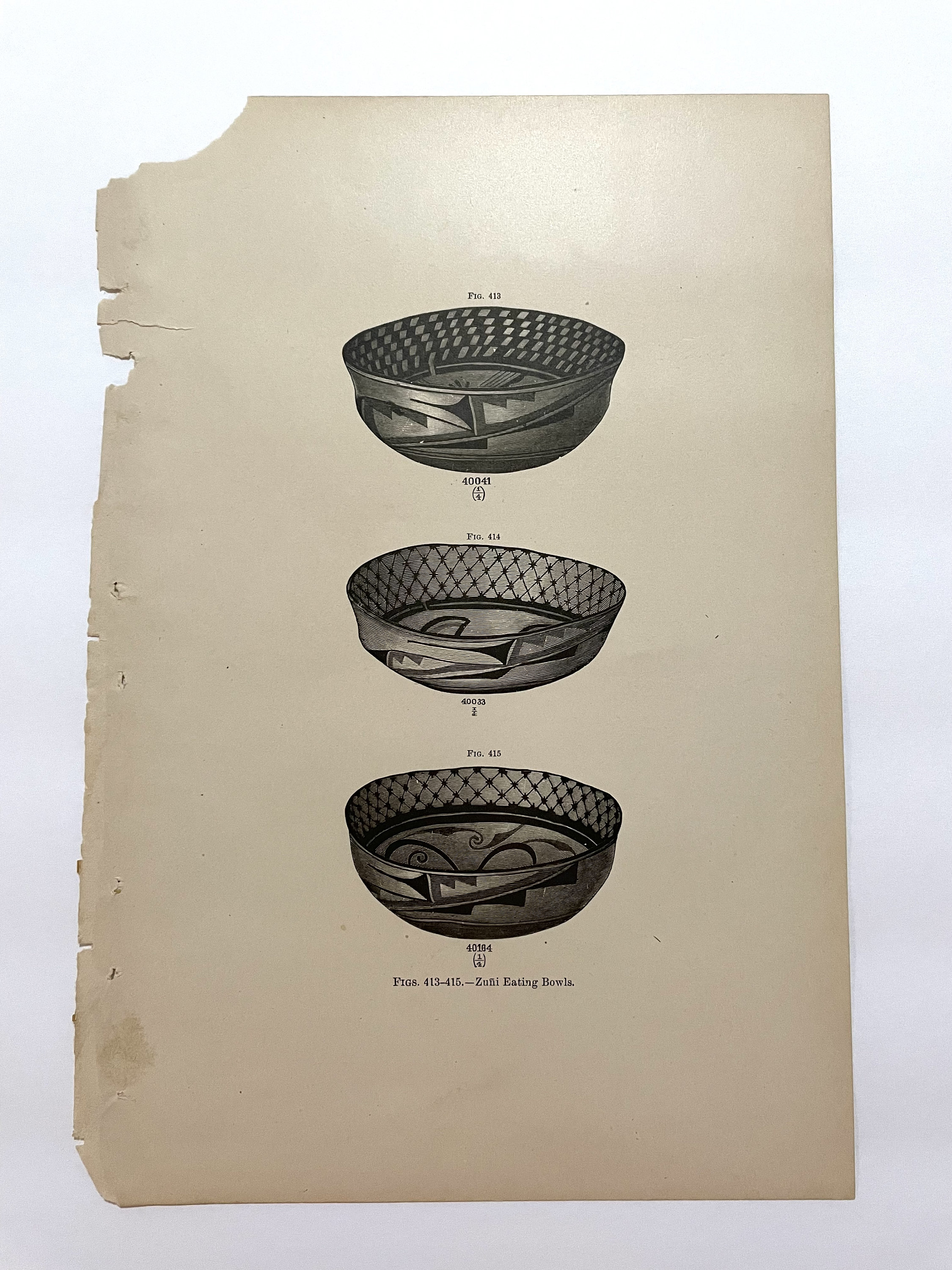 Zuni Pottery American Indian Indigenous People Circa 1901 Original ...