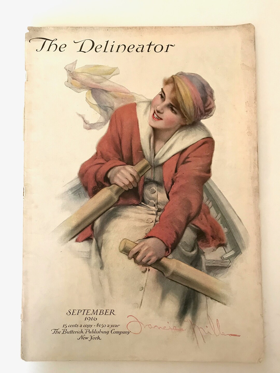 Edwardian Fashion the Delineator Butterick Pattern Co. Vintage Magazine ...